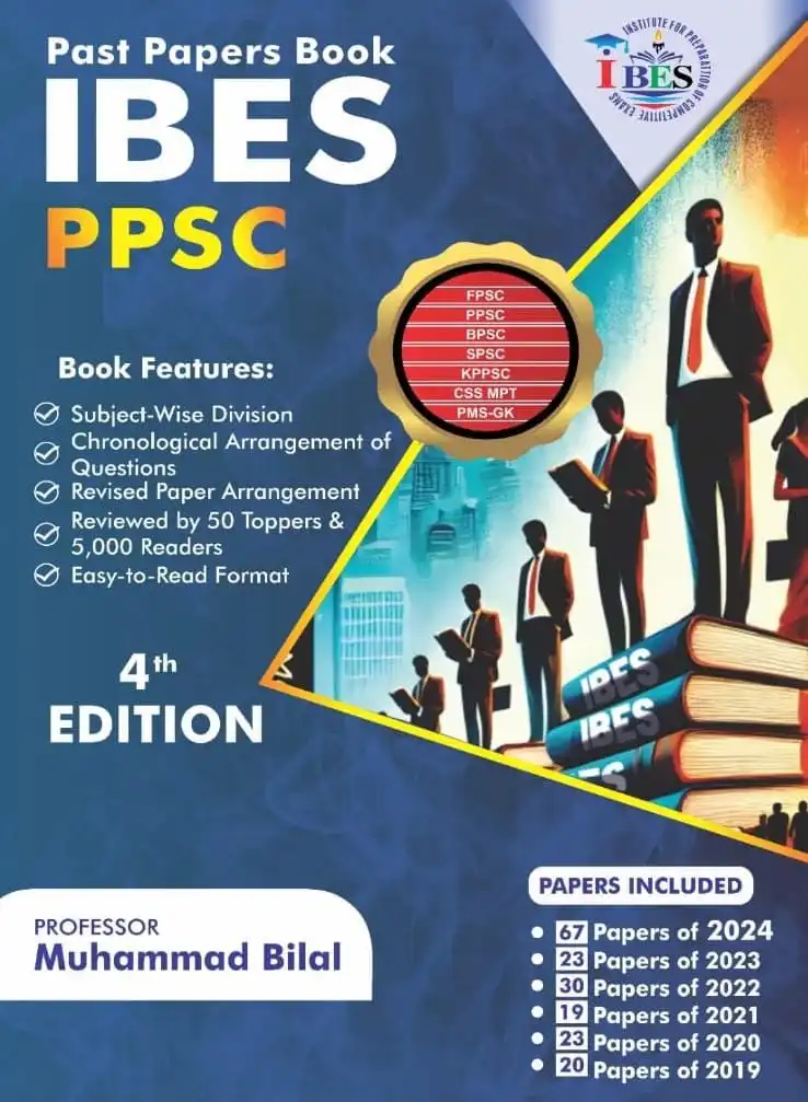 IBES Past Papers book for ppsc | 4th Edition | Buy Now